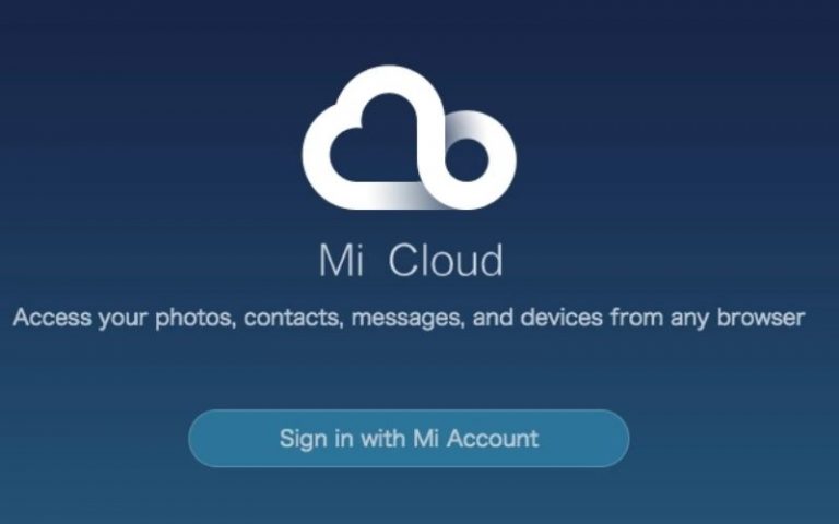 Mi Cloud (Xiaomi Cloud) - Dịch vụ lưu trữ đám mây của Xiaomi