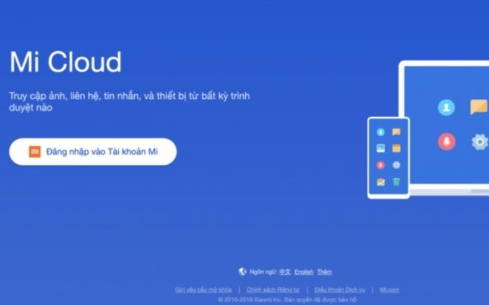 Mi Cloud (Xiaomi Cloud) - Dịch vụ lưu trữ đám mây của Xiaomi
