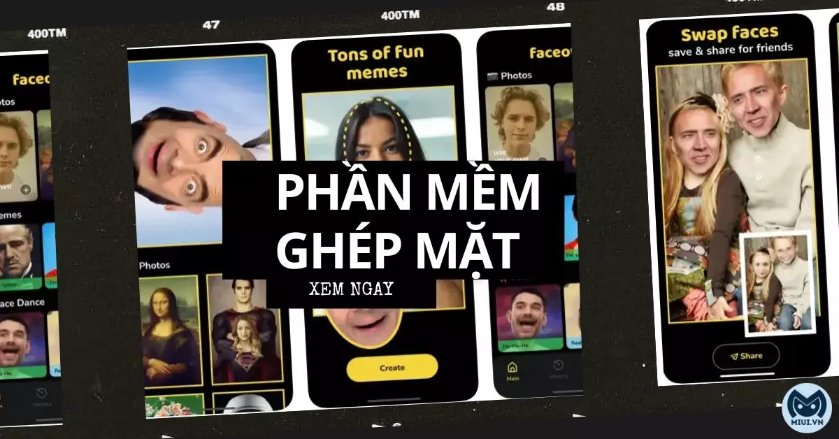 10 app ghép mặt xịn xò và được ưa chuộng nhất hiện nay